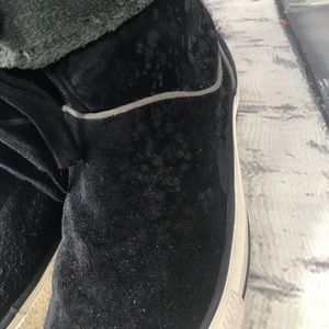 Converse | Shoes | Converse Andover Black Suede Plush Lining | Poshmark